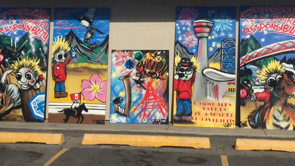 Street Art Project Brings Kids And Police Together In Bridgeland street-art-project-brings-kids-and-police-together-in-bridgeland
