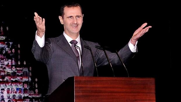 Syrias Al Assad Defiant In Rare Public Speech Cbc News