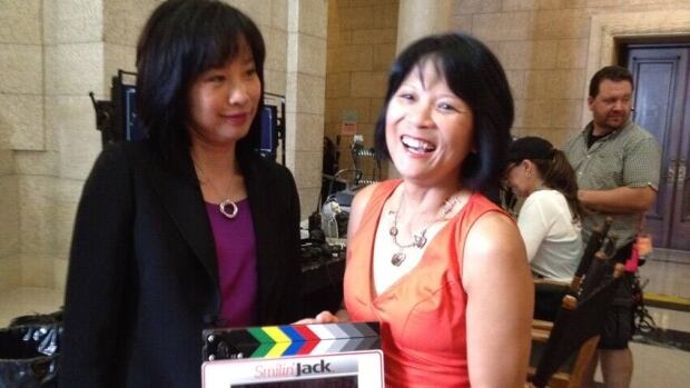 Olivia Chow offers tips on Jack Layton film | CBC News