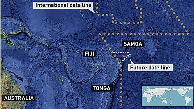 Five Facts About The International Date Line World CBC News