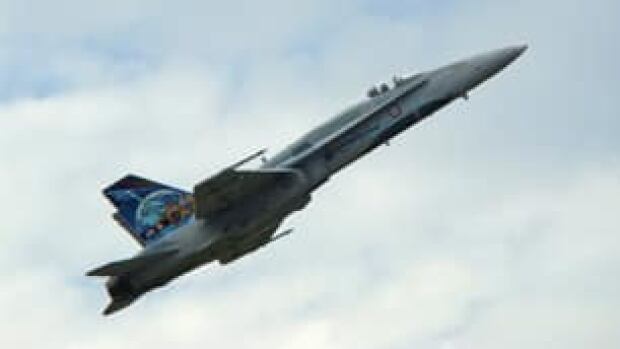 CF-18 demo shows grounded after crash | CBC News