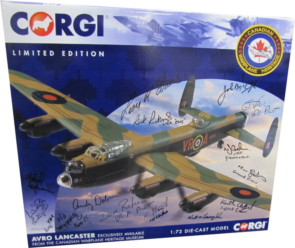 Diecast lancaster bomber store