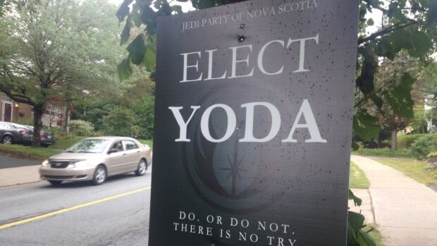 Star Wars Election Sign Becomes Halifax Twitter Sensation Cbc News