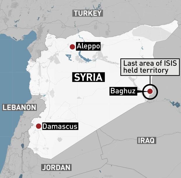 Coalition Warplanes Hit Last Isis Enclave In Eastern Syria Cbc News