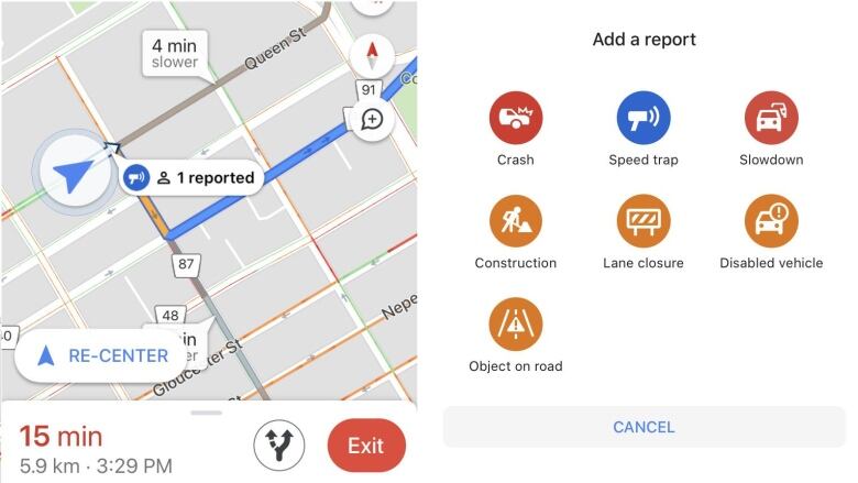 Police Unfazed By App Feature Pinpointing Speed Traps CBC News