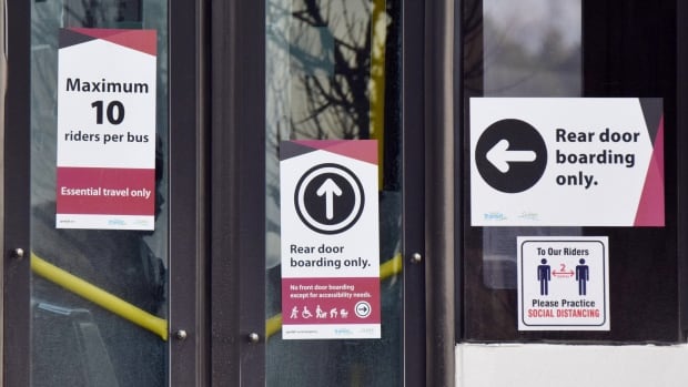 Masks or face coverings mandatory for transit riders in Guelph | CBC News Masks or face coverings mandatory for transit riders in Guelph | CBC News