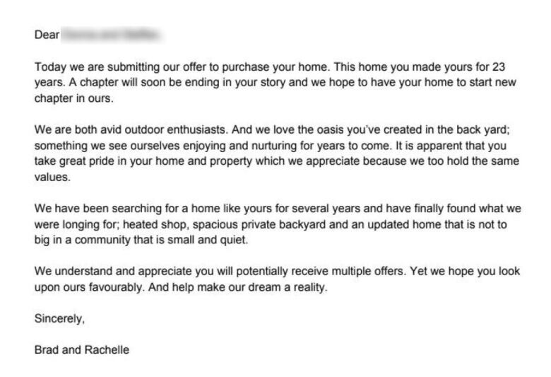How To Write Letter To Home Seller This May Be A Kind Of Flattery 