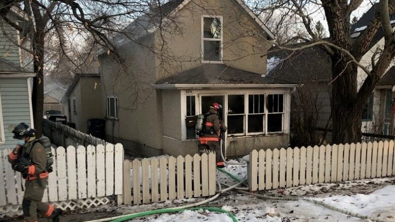 Saskatoon police charge man with arson after house fire | CBC News Saskatoon police charge man with arson after house fire | CBC News