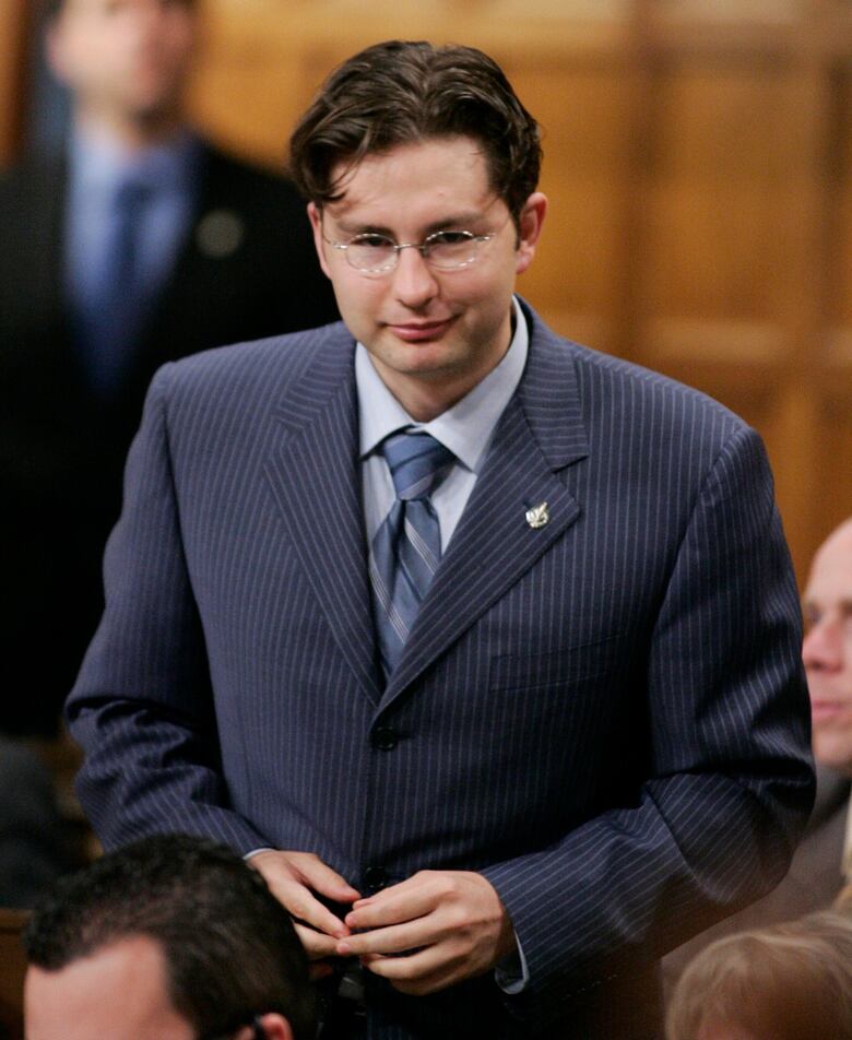 Pierre Poilievre Drops The Glasses As Part Of An Image Revamp Cbc News