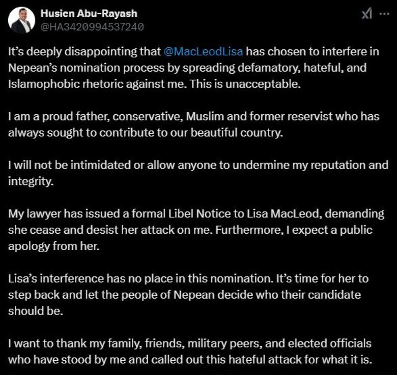 Outgoing Ottawa MPP apologizes for 'inappropriate' post blasted as ...
