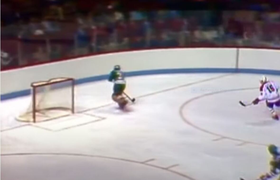45 Years Later Nhl Awards John Garrett 2nd Assist On Historic Gordie Howe Goal Cbc News