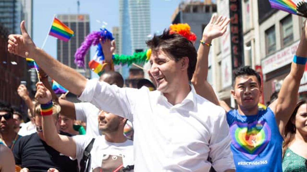 Trudeau Marches In Toronto Pride Parade Cbcca